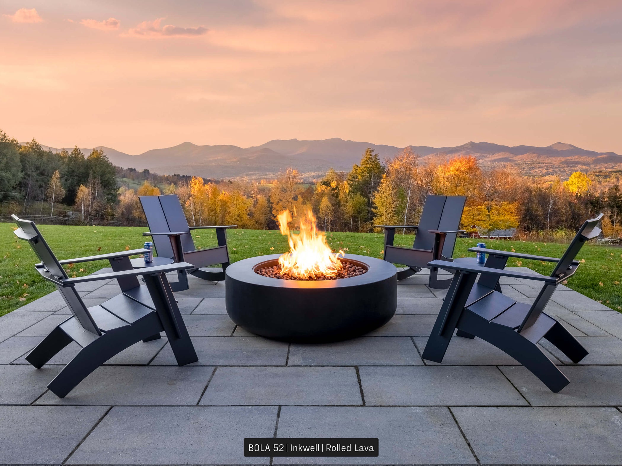 BOLA – Modern Concrete Fire Table | Lumacast