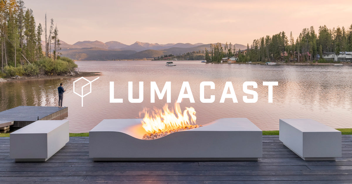 Lumacast | Modern Concrete Fire Features for Inspired Outdoor Living